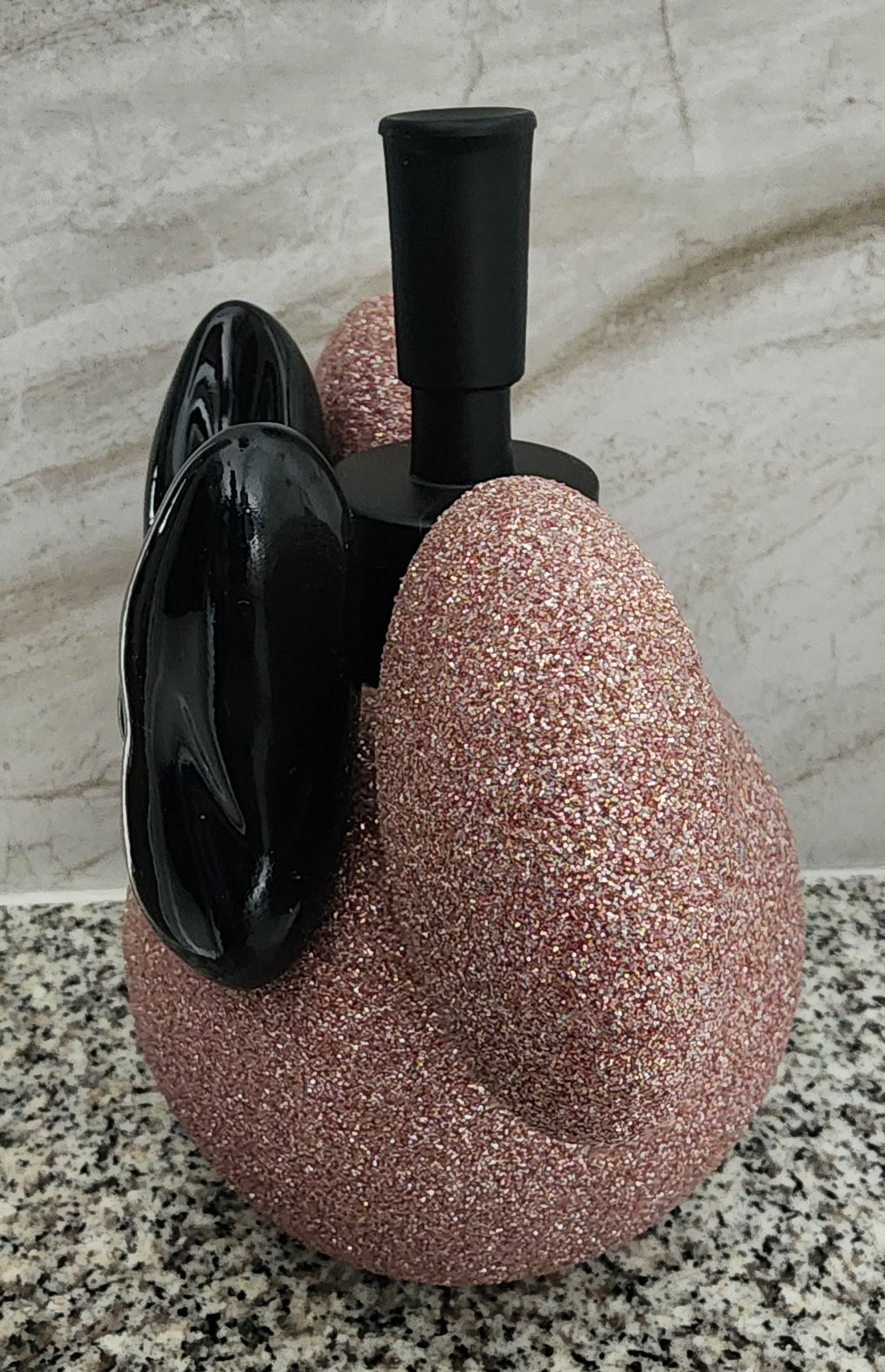Disney NWT Disney Minnie Mouse Pink Glitter Pump Dispenser 6 Inch | Grailed
