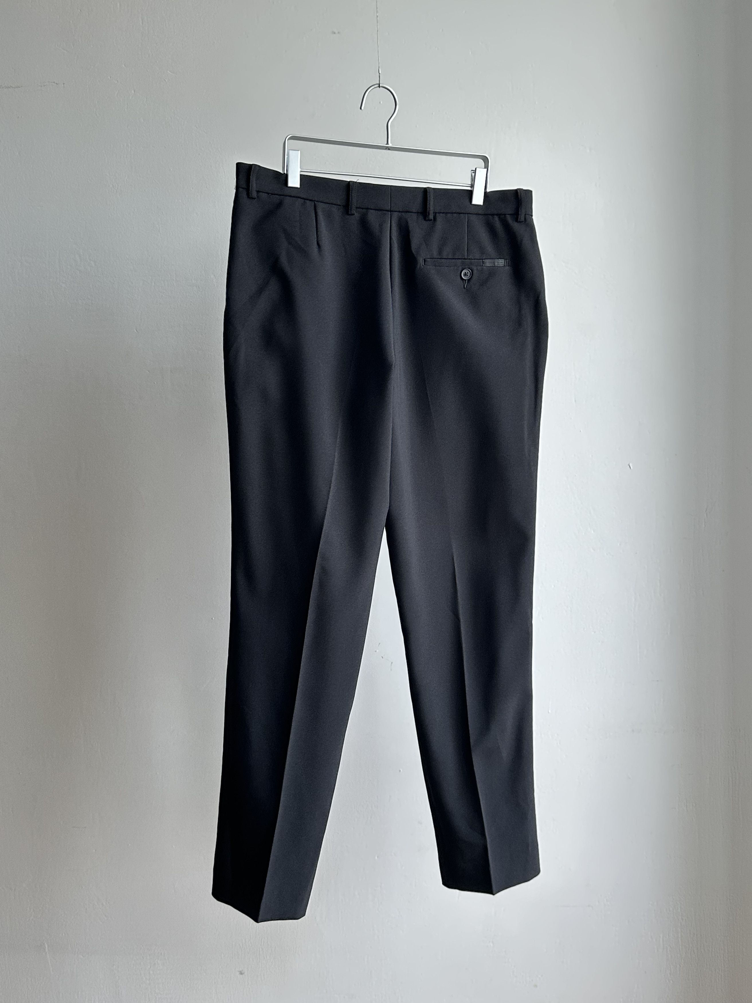 Prada × Suit × Vintage PRADA Pants Wool Suit Trousers Logo Vintage ...