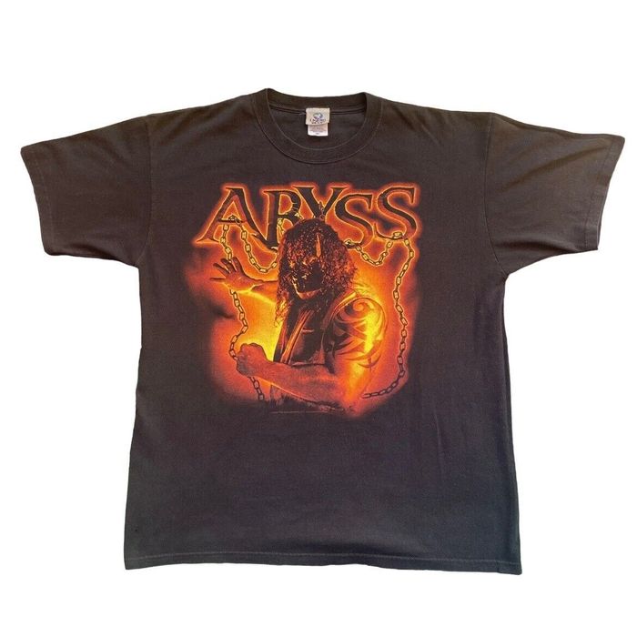 Vintage Vintage 2004 Liquid Blue Abyss TNA Wrestling Adult T Shirt ...