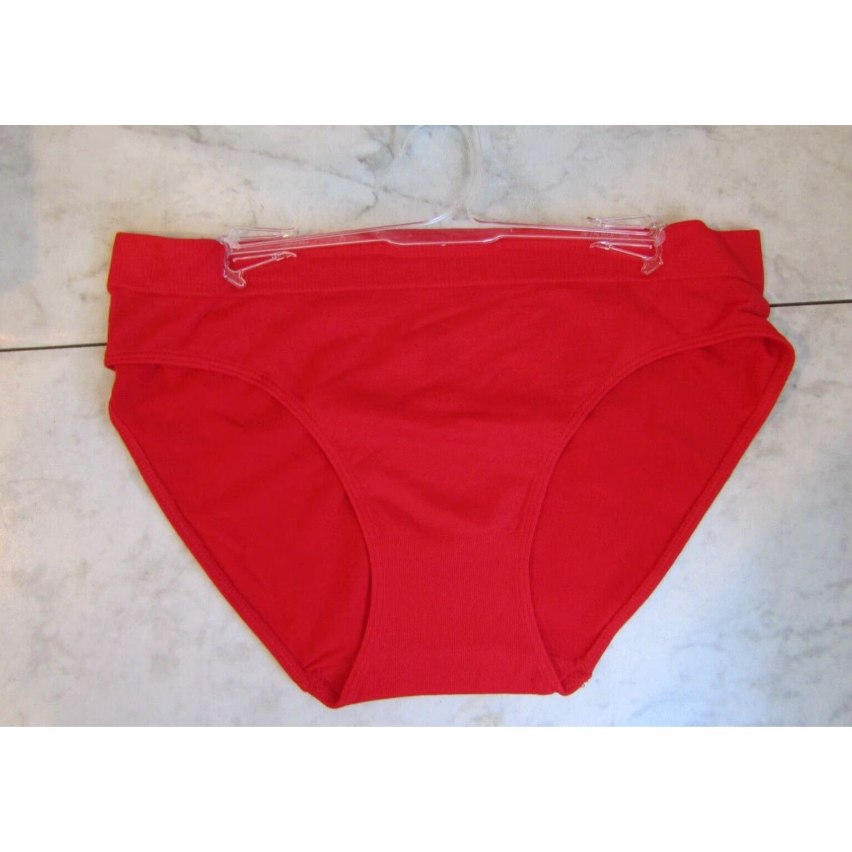 Vintage Red Stretch Brief Panty Made from Nylon by Definitions New York ...