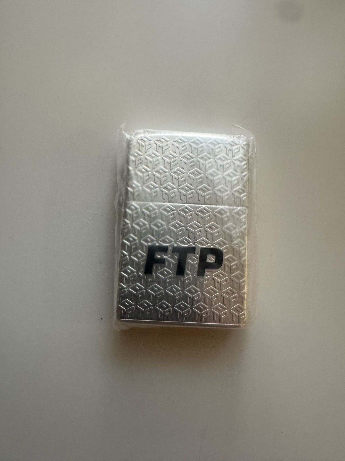 Fuck The Population FTP Classic Logo Goyard Parody Embossed Zippo ...