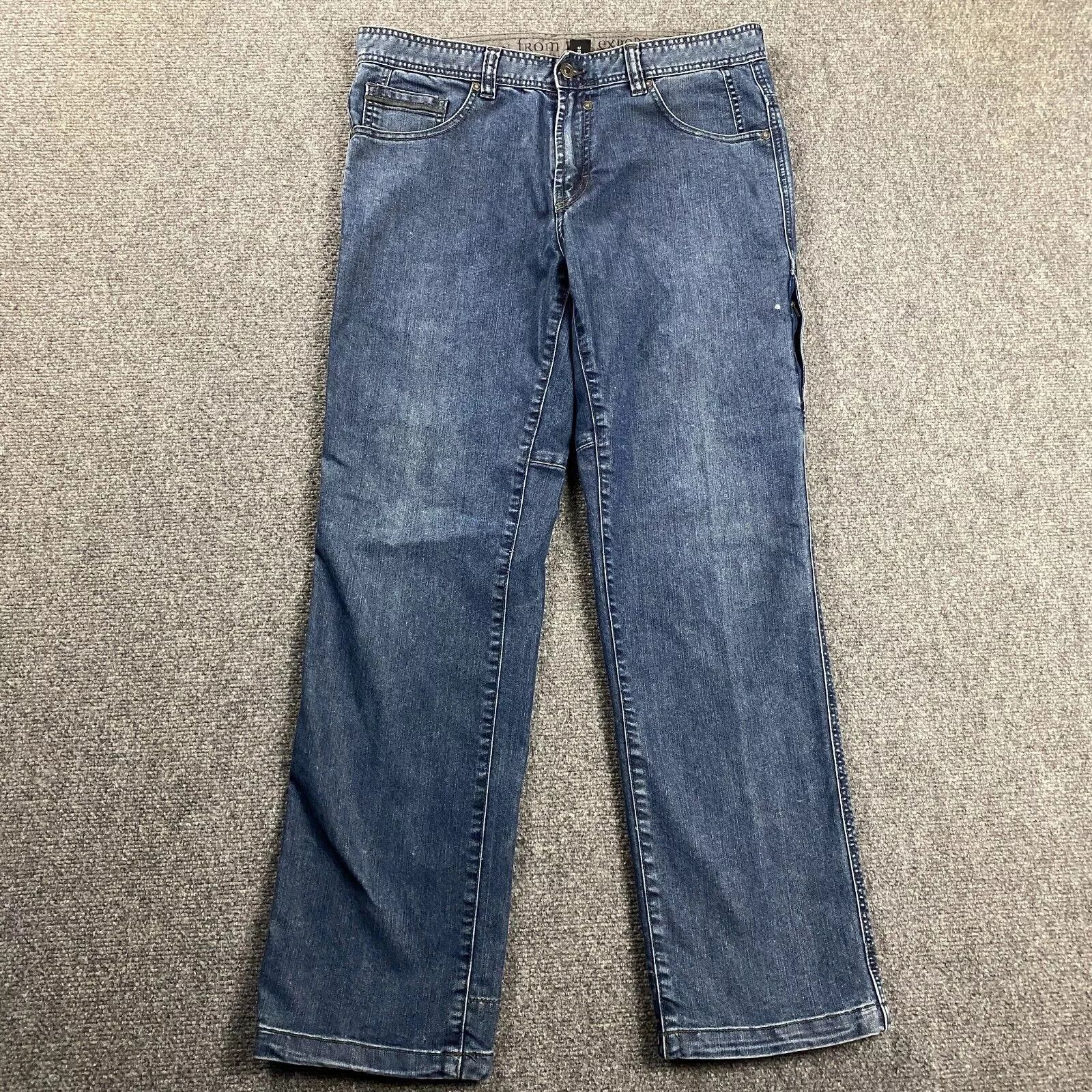 Prana Prana Jeans Adults 34x32 Denim Slim Straight Workwear Hiking ...