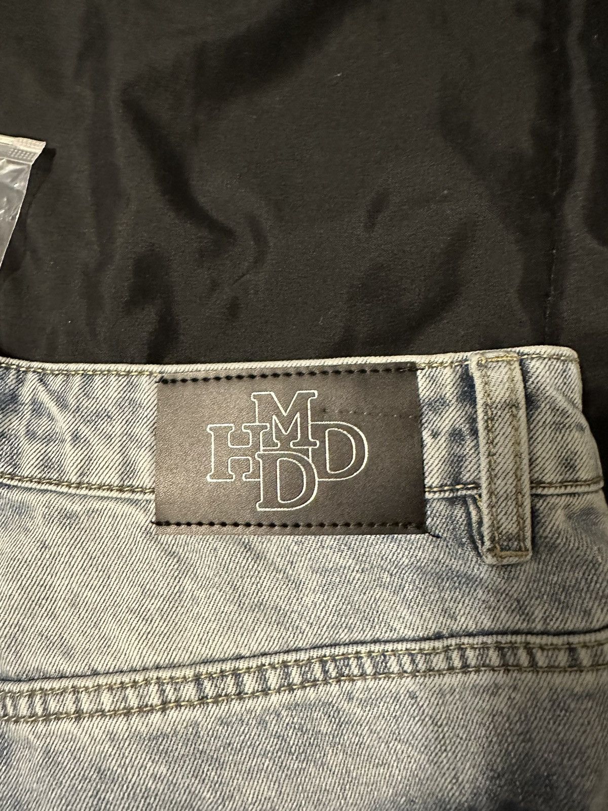 Designer HMDD Outline Washed Jeans | Grailed