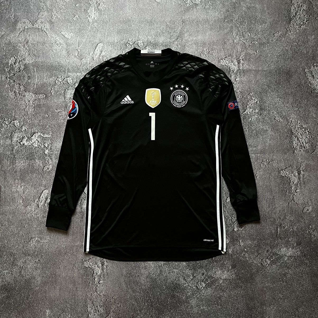 Adidas Germany Home Kit Goalkeeper Euro 2016 with player Neuer 1 | Grailed