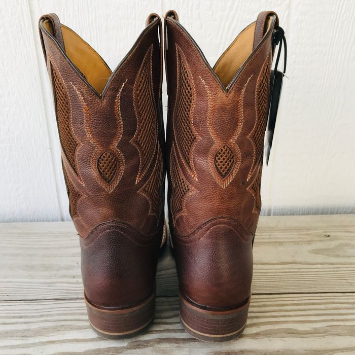 Cody James Cody James Maximo Venilated Mens Brown Leather Western Boots ...