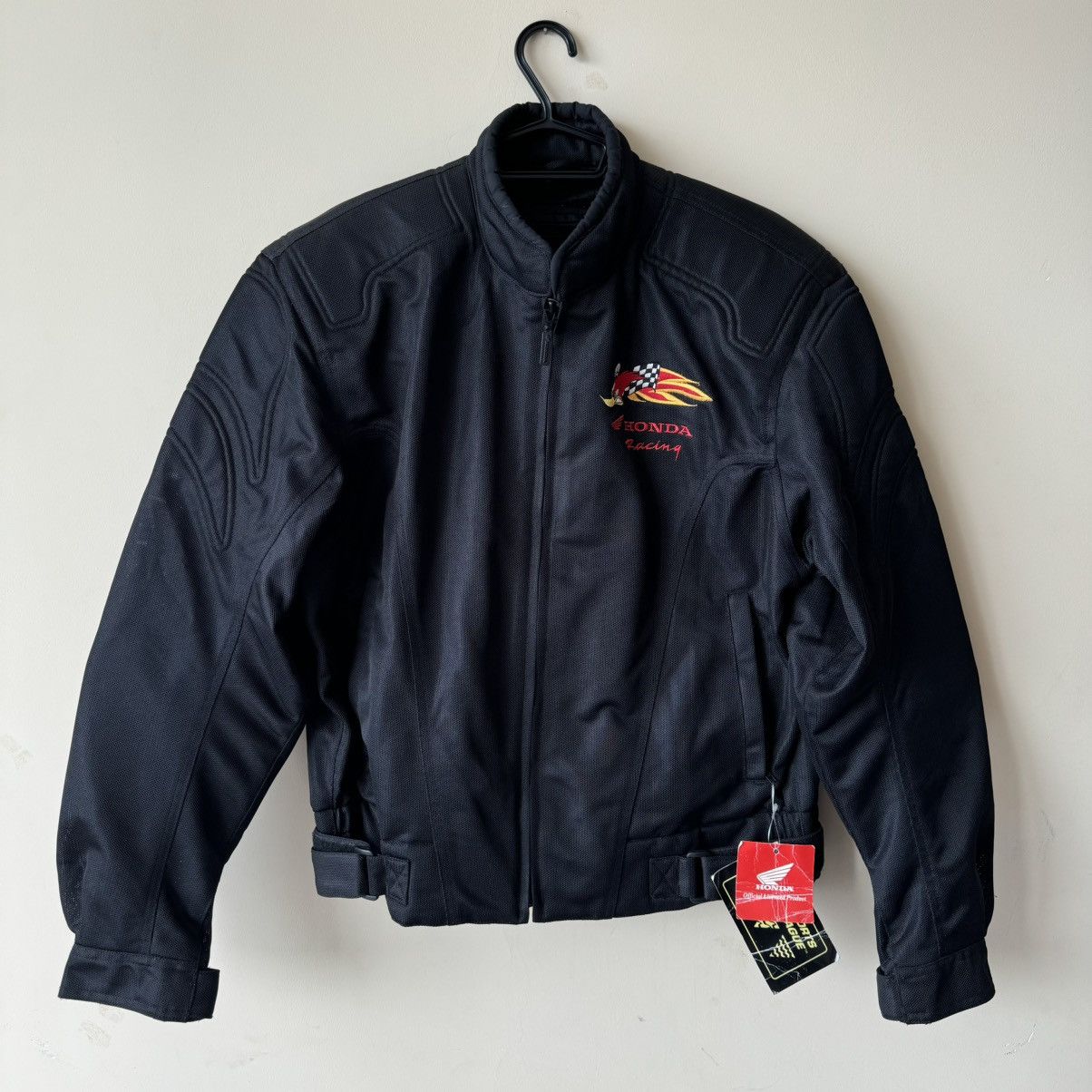Vintage Honda racing motorcycle jacket Intersport woody woodpecker ...