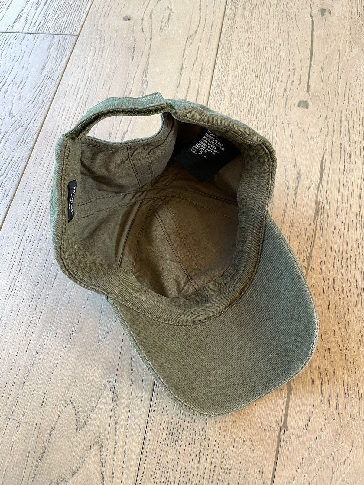 Balenciaga Balenciaga Distressed Logo Embroidered Cap | Grailed