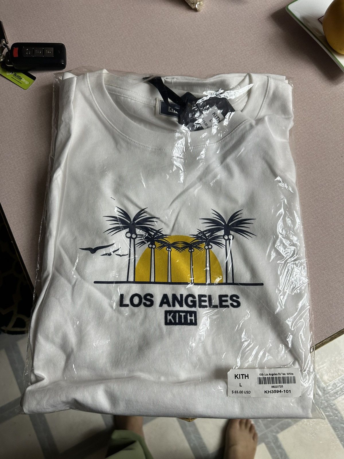 Kith *RARE* Kith Los Angeles Palm Tree Tee | Grailed