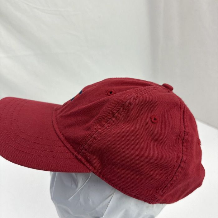 Tommy Hilfiger Tommy Hilfiger Red Ball Cap Hat Adjustable Baseball ...