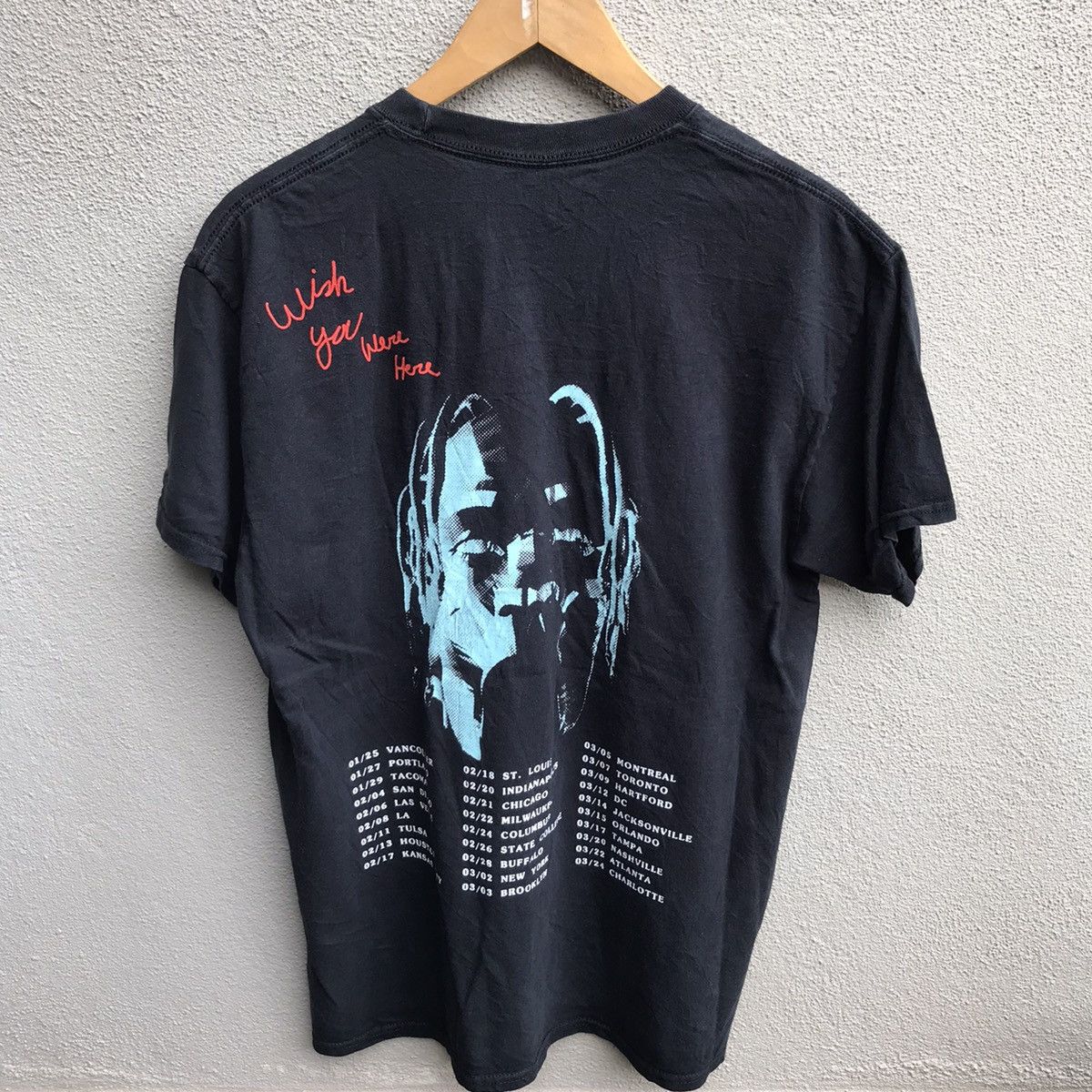 Travis Scott TRAVIS SCOTT astroworld tee tour | Grailed