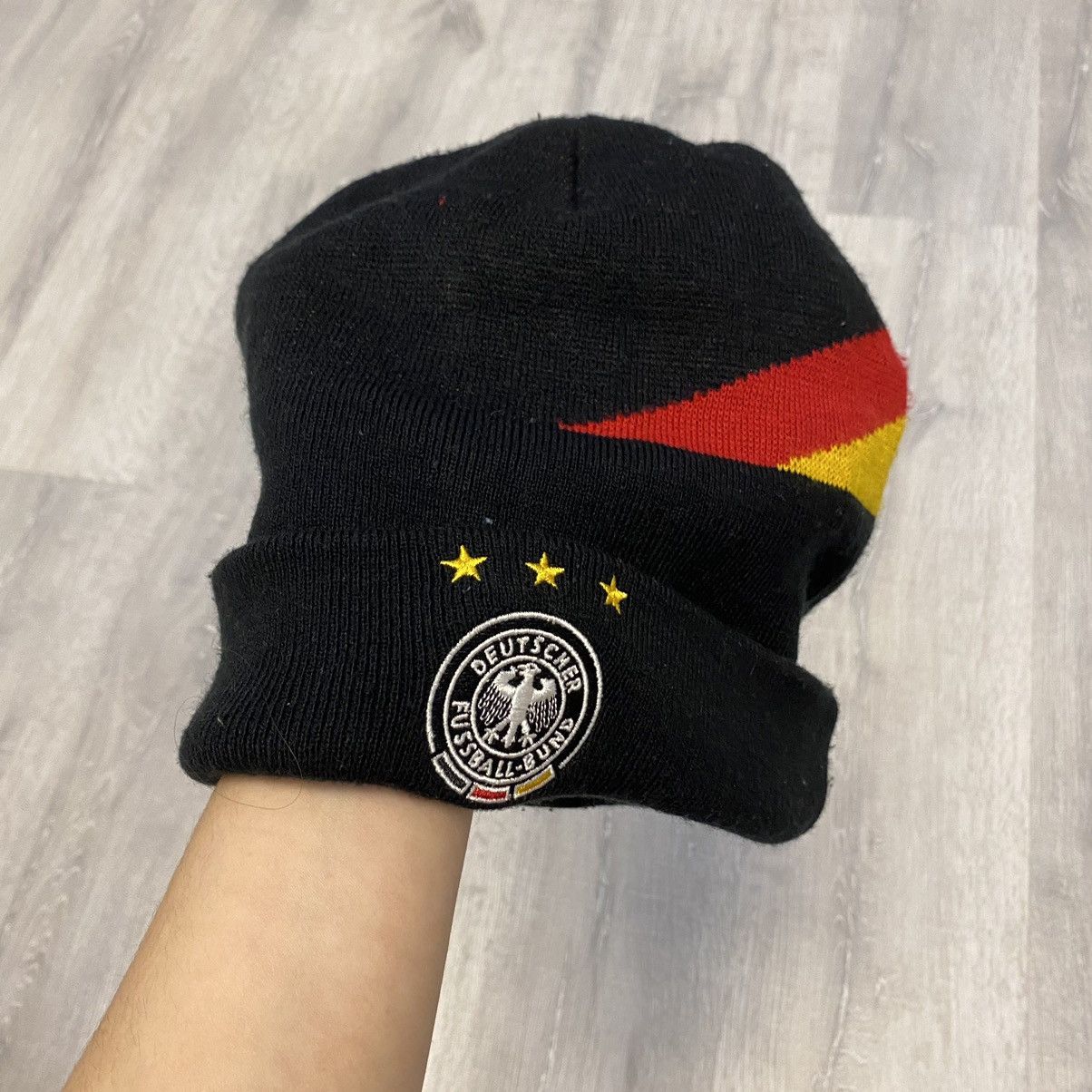 Adidas Adidas Germany Winter Football Hat Soccer National Team Y2K ...
