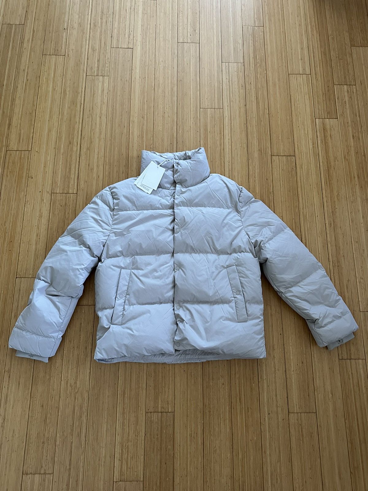 Cos Cos Beige SHORT PUFFER JACKET | Grailed