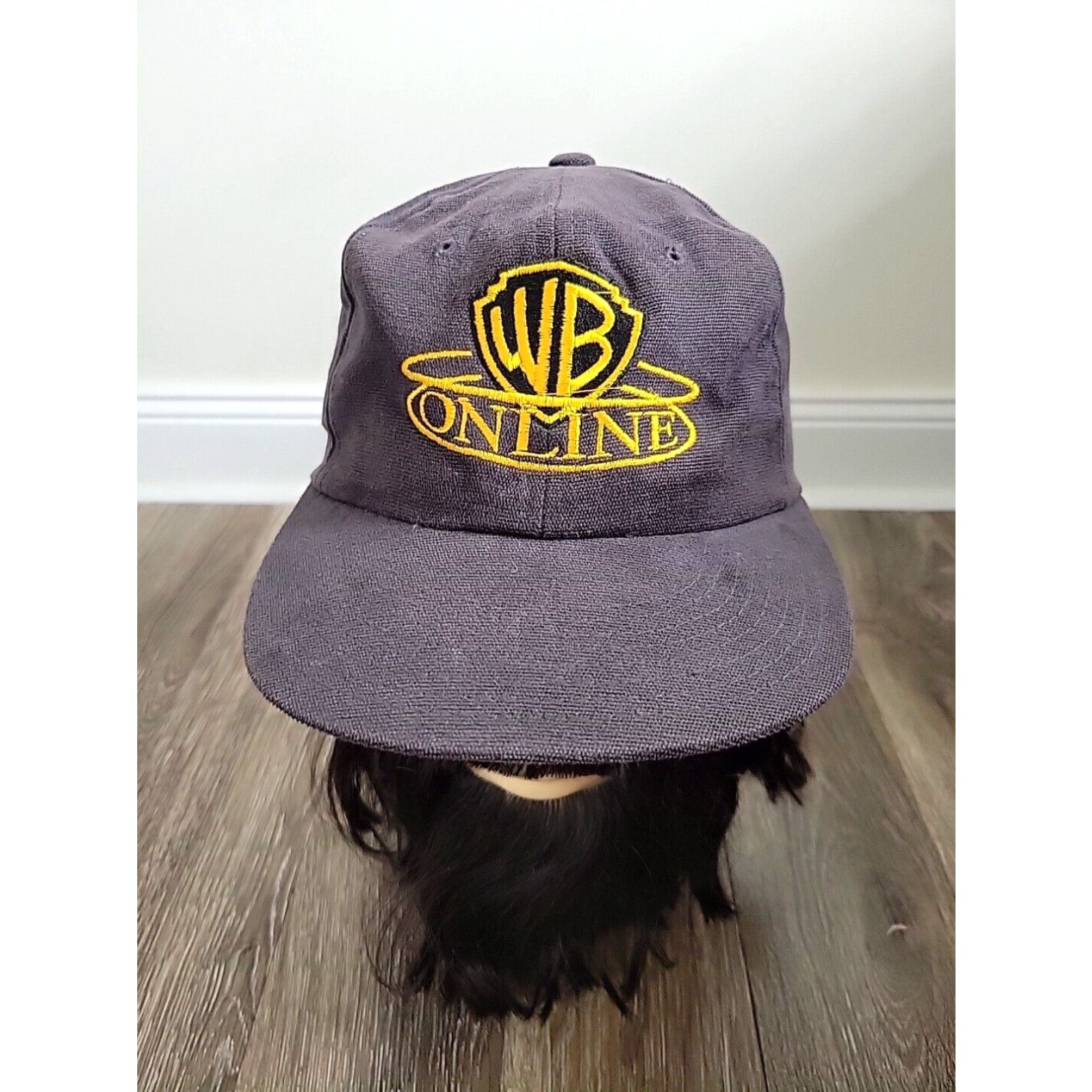 Vintage Vintage 90s WB Online Warner Bros Baseball Cap Hat Black ...