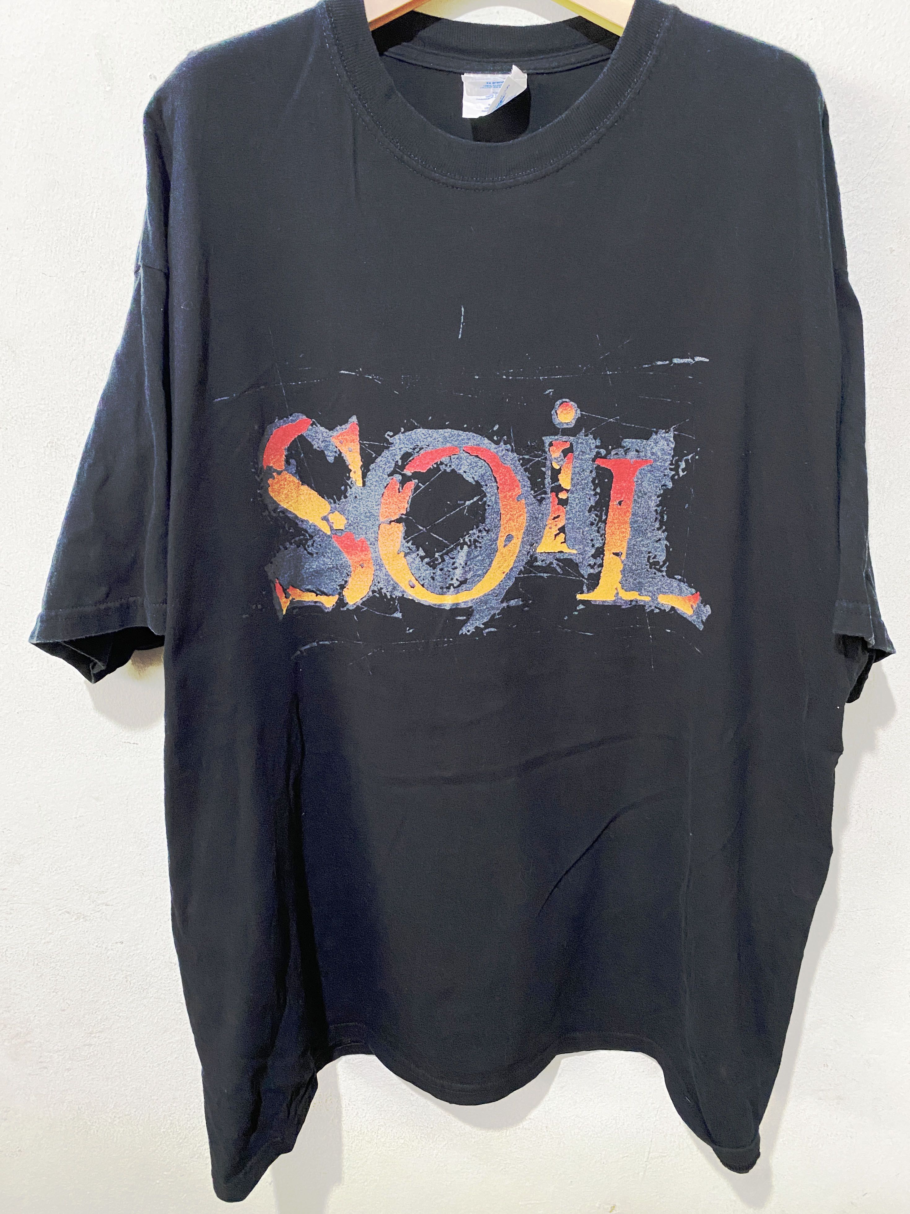 Band Tees × Tour Tee × Vintage Vintage 2001 Soil band Scars Tour Shirt ...