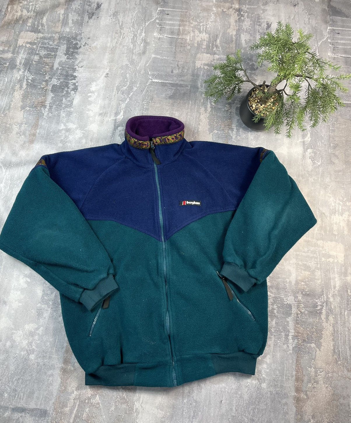 Vintage Vintage Berghaus 90s fleece synchilla jacket y2k hype | Grailed