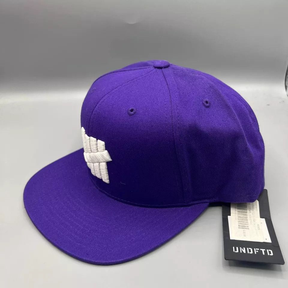 Undefeated Undefeated Hat Men Purple Born Not Made Snap Back Cap New ...