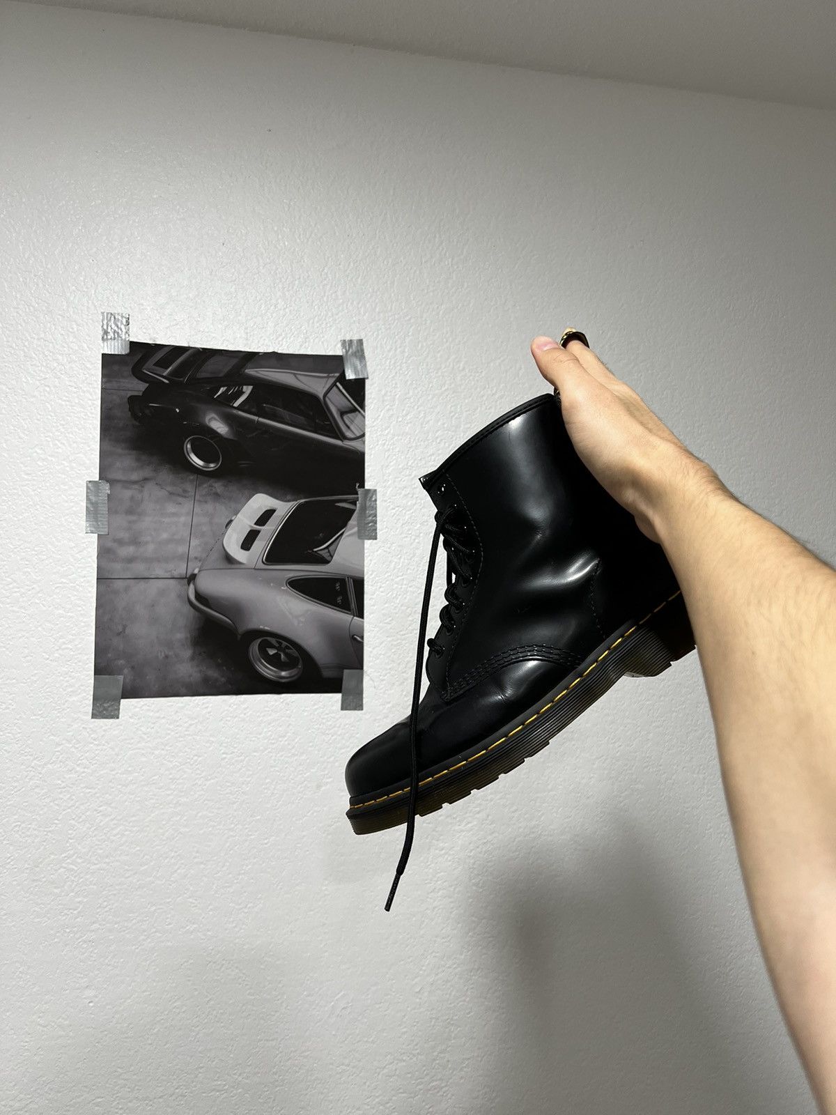Dr. Martens × Leather × Vintage Dr. Martens 1460 insanely good y2k drip ...