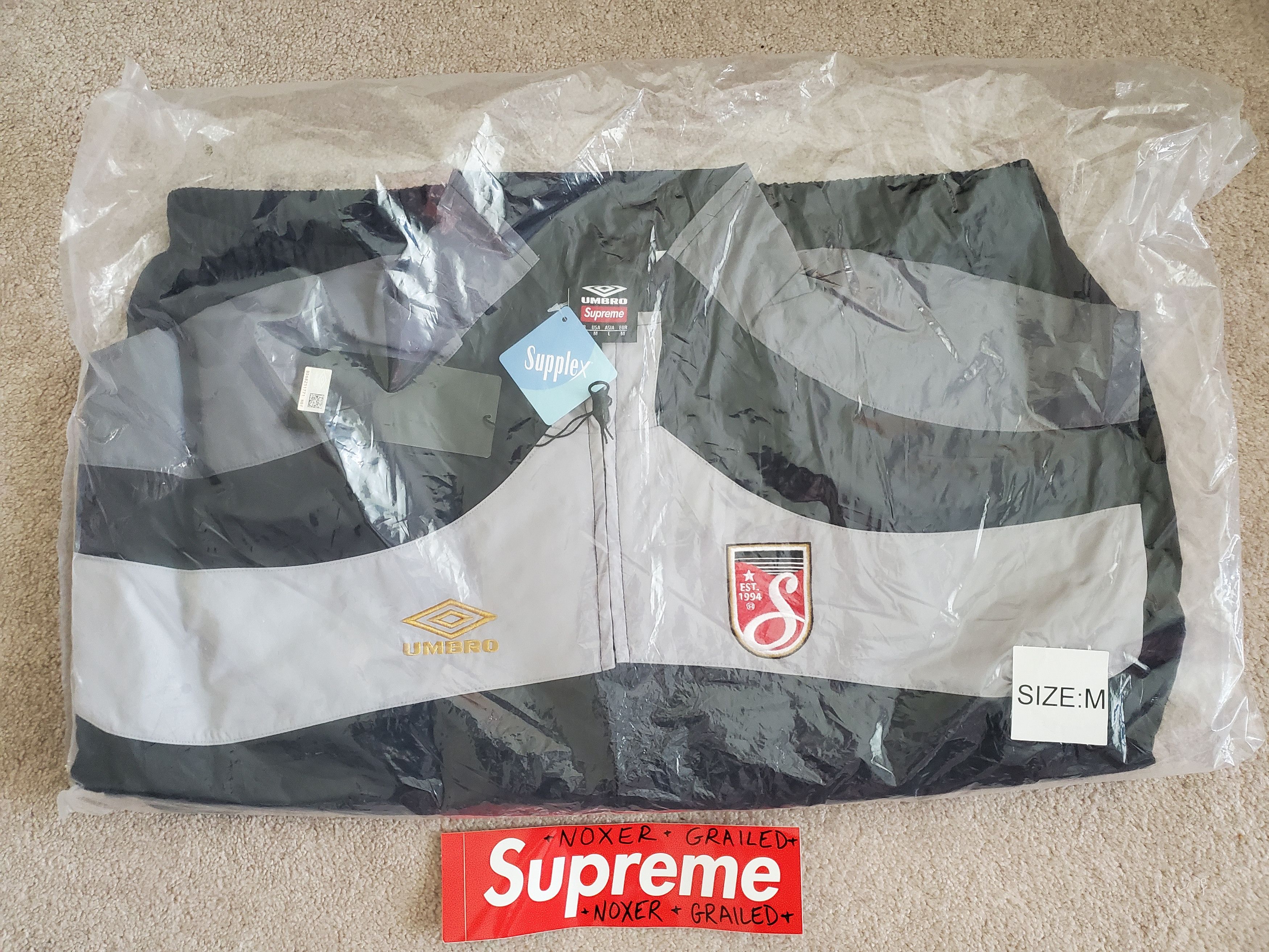 Supreme Supreme X Umbro Track Jacket Black SS23 - Medium | Grailed