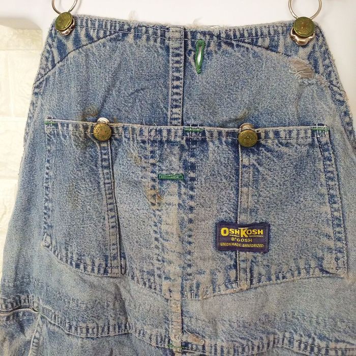 Vintage 60s Osh Kosh B'Gosh Denim Overalls 40x28 Barn Find USA Union ...