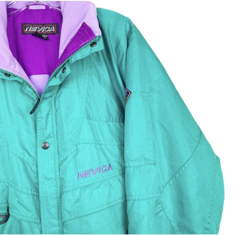 Vintage Vintage Nevica Green Ski Jacket Sz 40 / L | Grailed