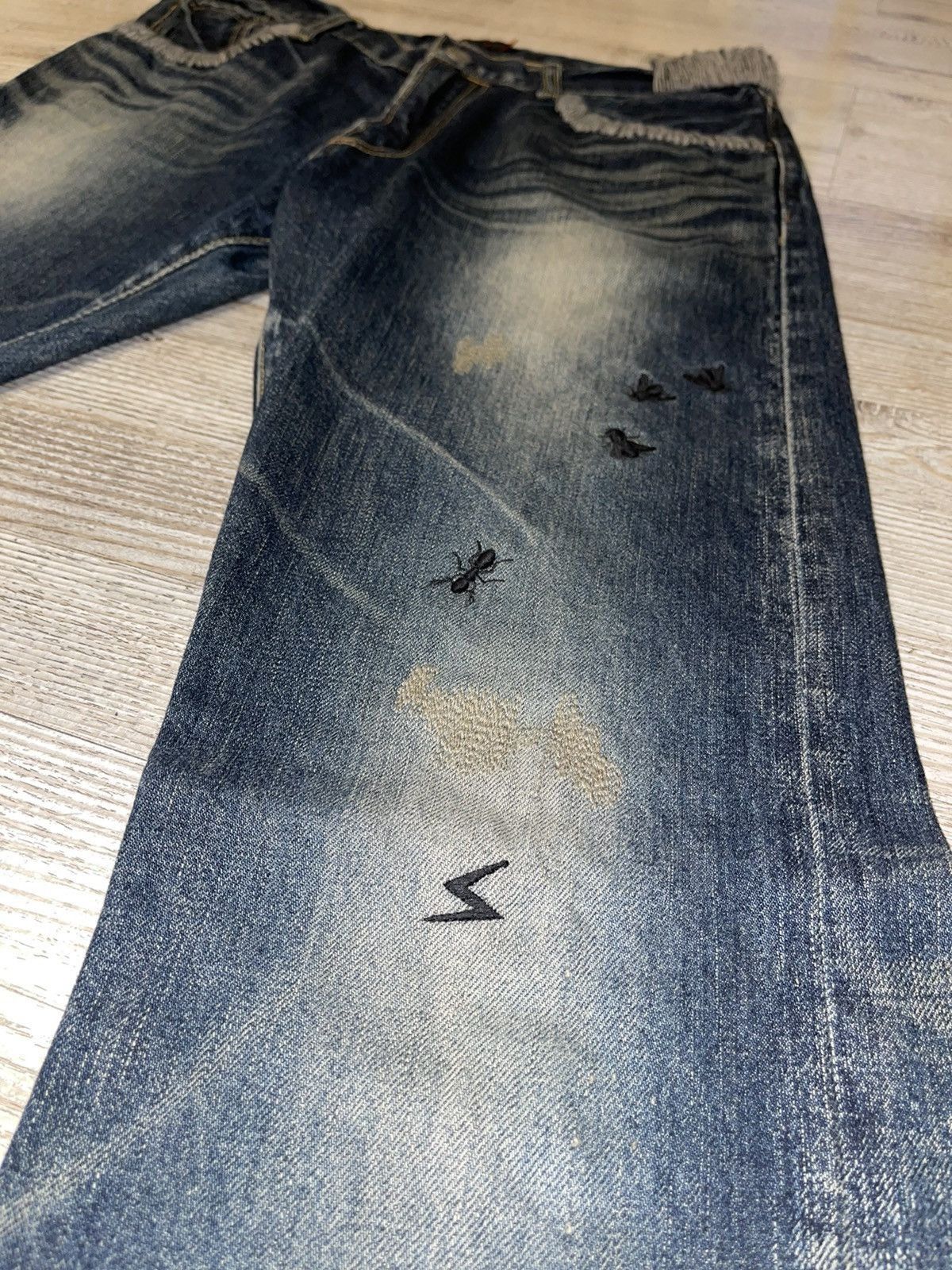Undercover Undercover AW06 Bug Denim Jeans | Grailed