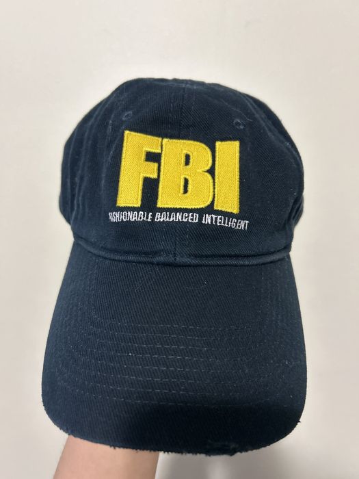 Balenciaga FBI hat by Balenciaga | Grailed