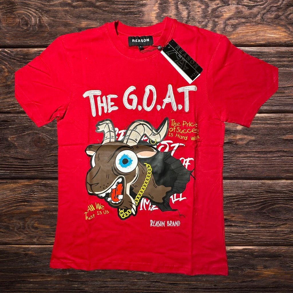 Streetwear The Goat: Greatest Of All Time Appliqué Designer Streetwear ...
