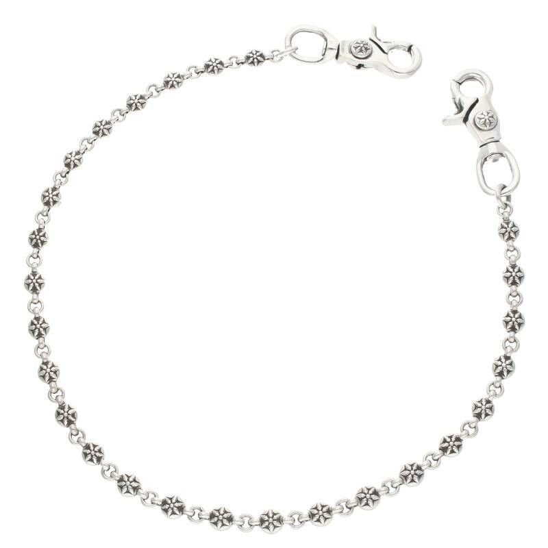 Chrome Hearts Chrome Hearts Silver Star Ball Wallet Chain | Grailed