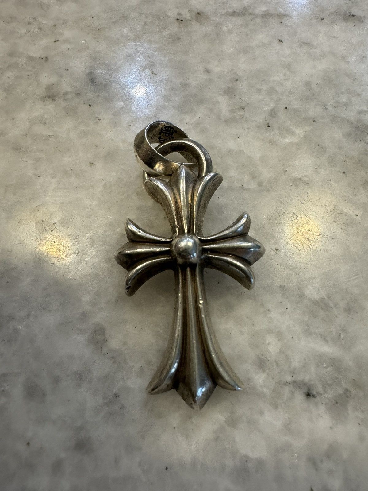 Chrome Hearts Chrome hearts cross pendant with bale | Grailed