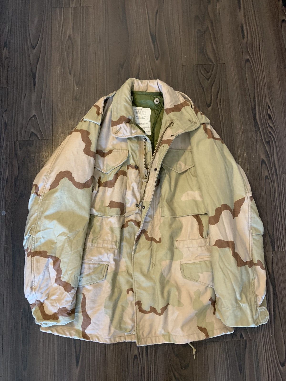 Us Air Force × Vintage DCU Army Issue winter jacket | Grailed