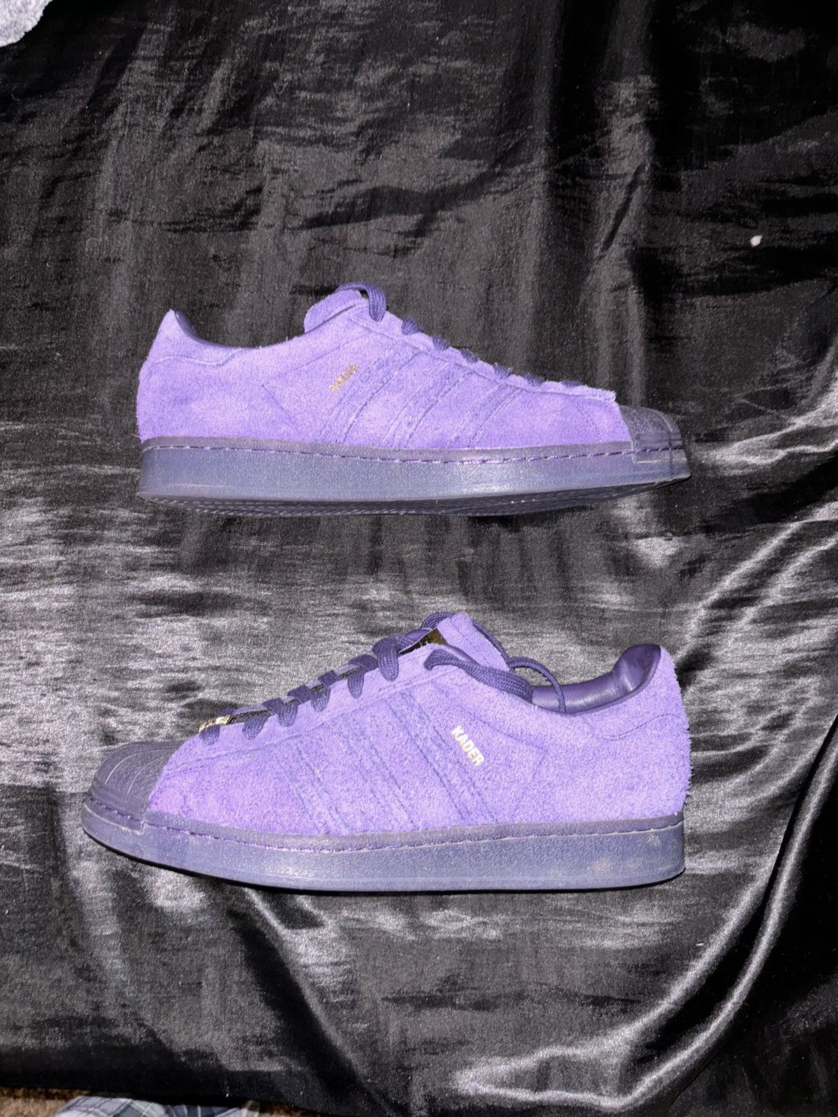 Adidas Kader Sylla x Superstar ADV 'Dark Purple' | Grailed