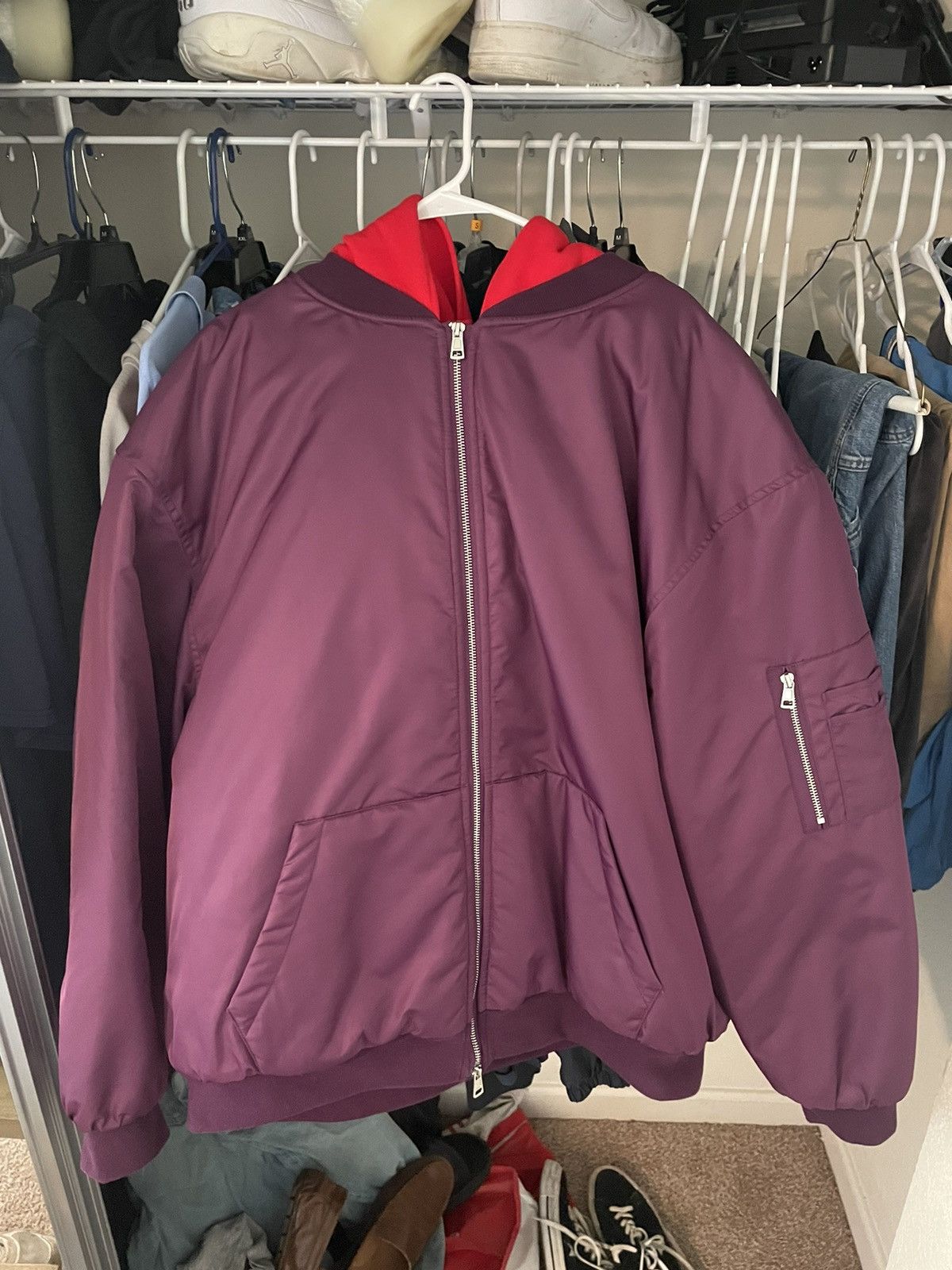 The GV Gallery Hidden season hoodie Bomber jacket | Grailed