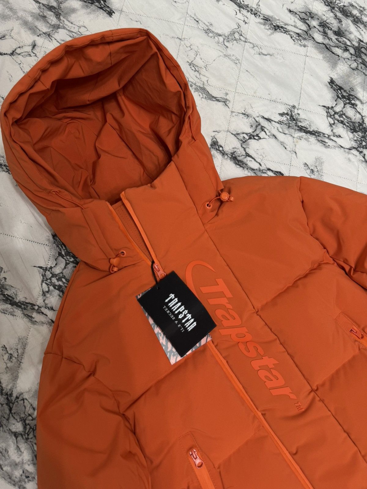 Trapstar London Trapstar Hyperdrive Technical Puffer Jacket Orange ...