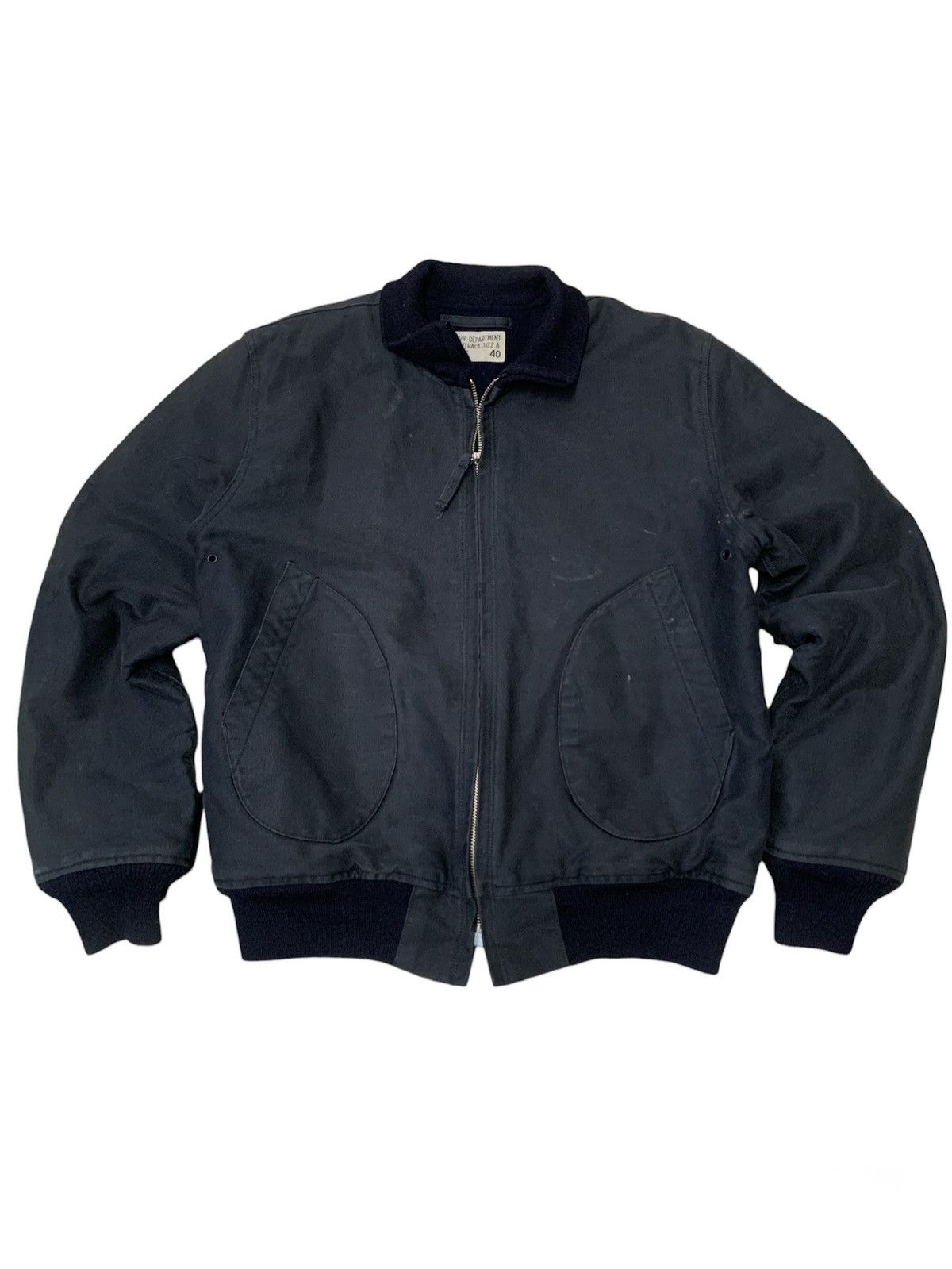 Military × Usn × Vintage 1960s US Navy 3122A Detroit Deck Jacket USN ...