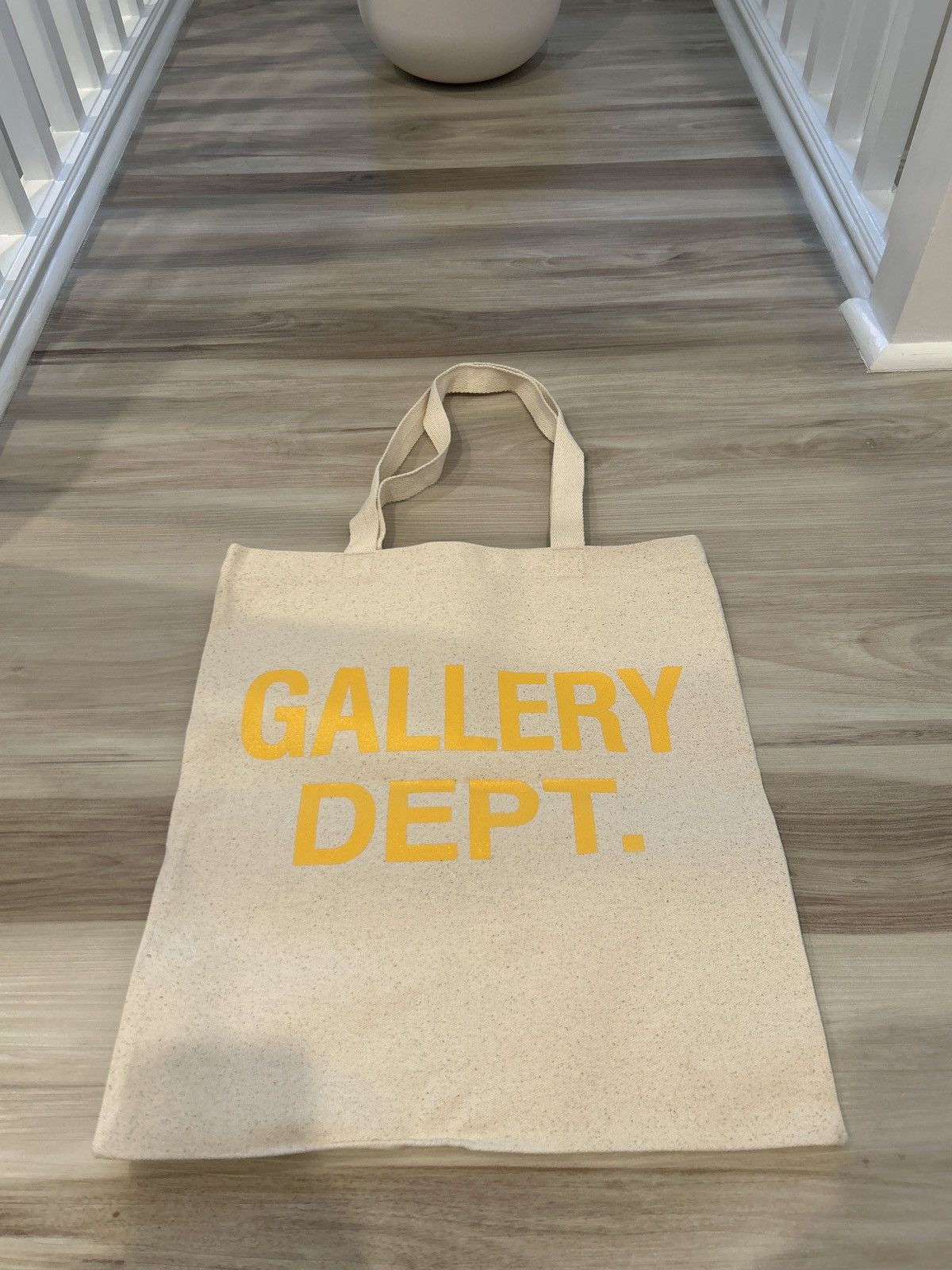 Gallery Dept. Gallery Dept Logo Tote Bag Aesthetic of Indifference ...