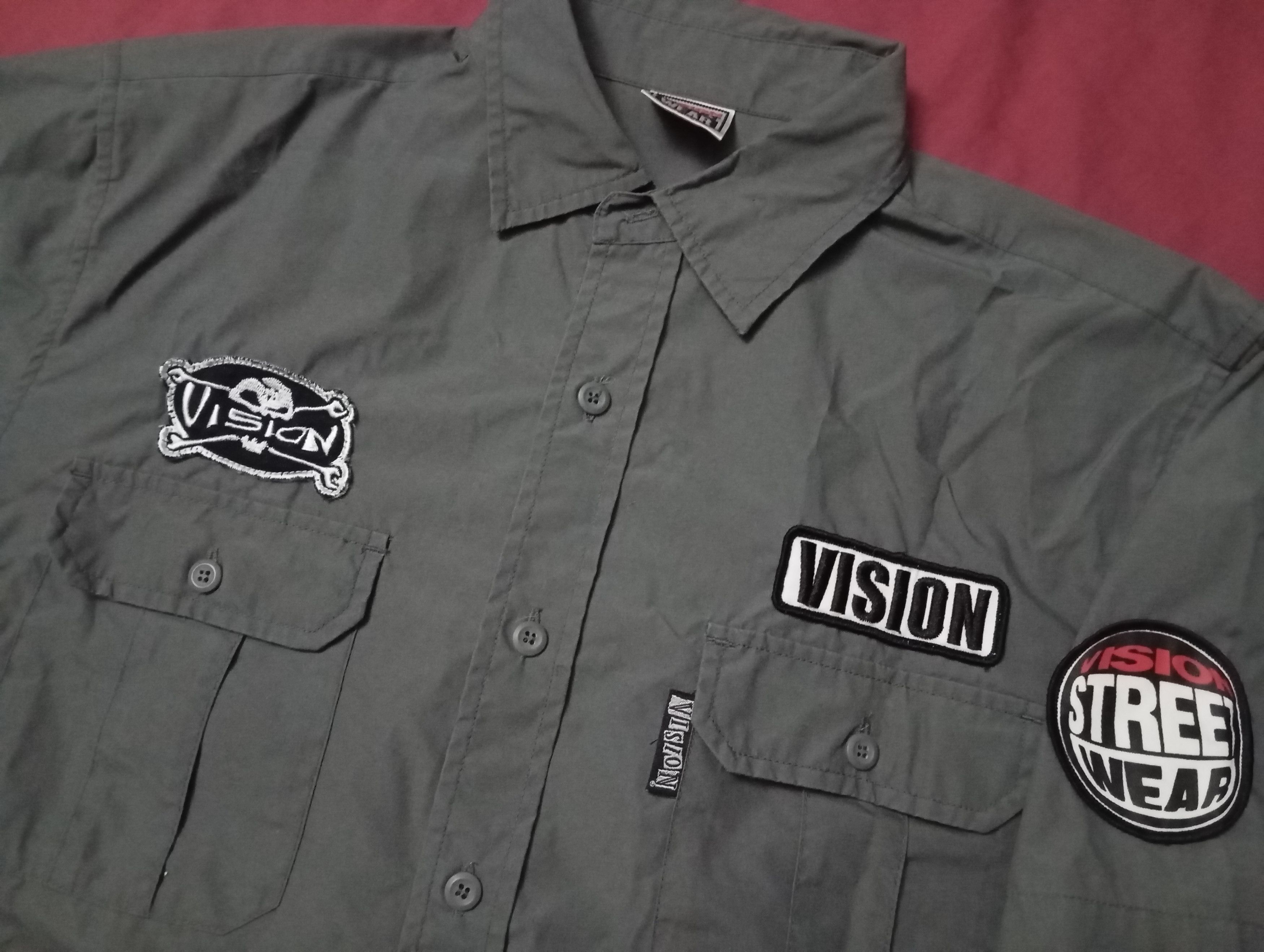 Vision Streetwear Vision Street Wear 💣🛹 Workshirt Streetwear Patches ...