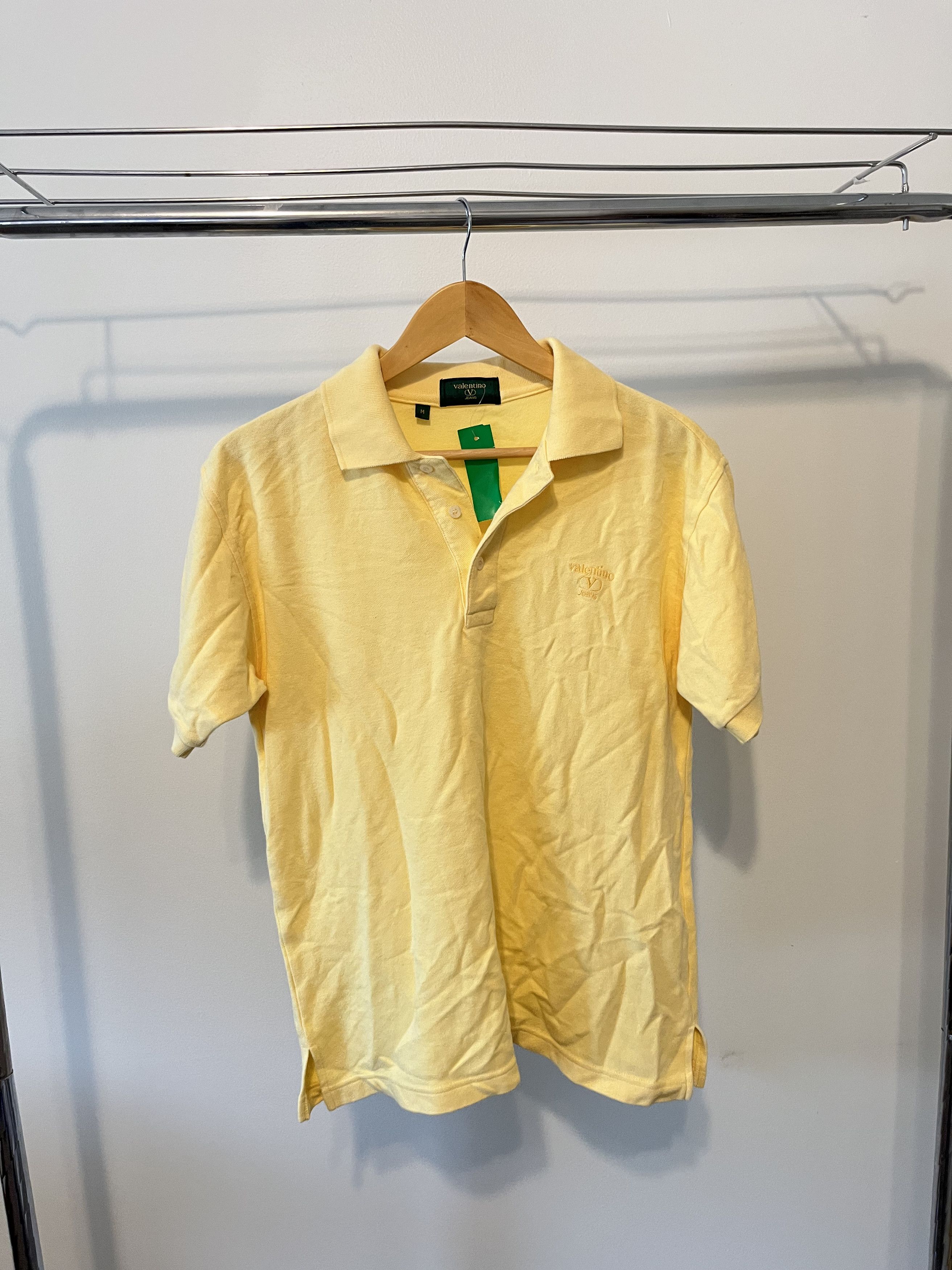 Valentino Yellow Polo | Grailed