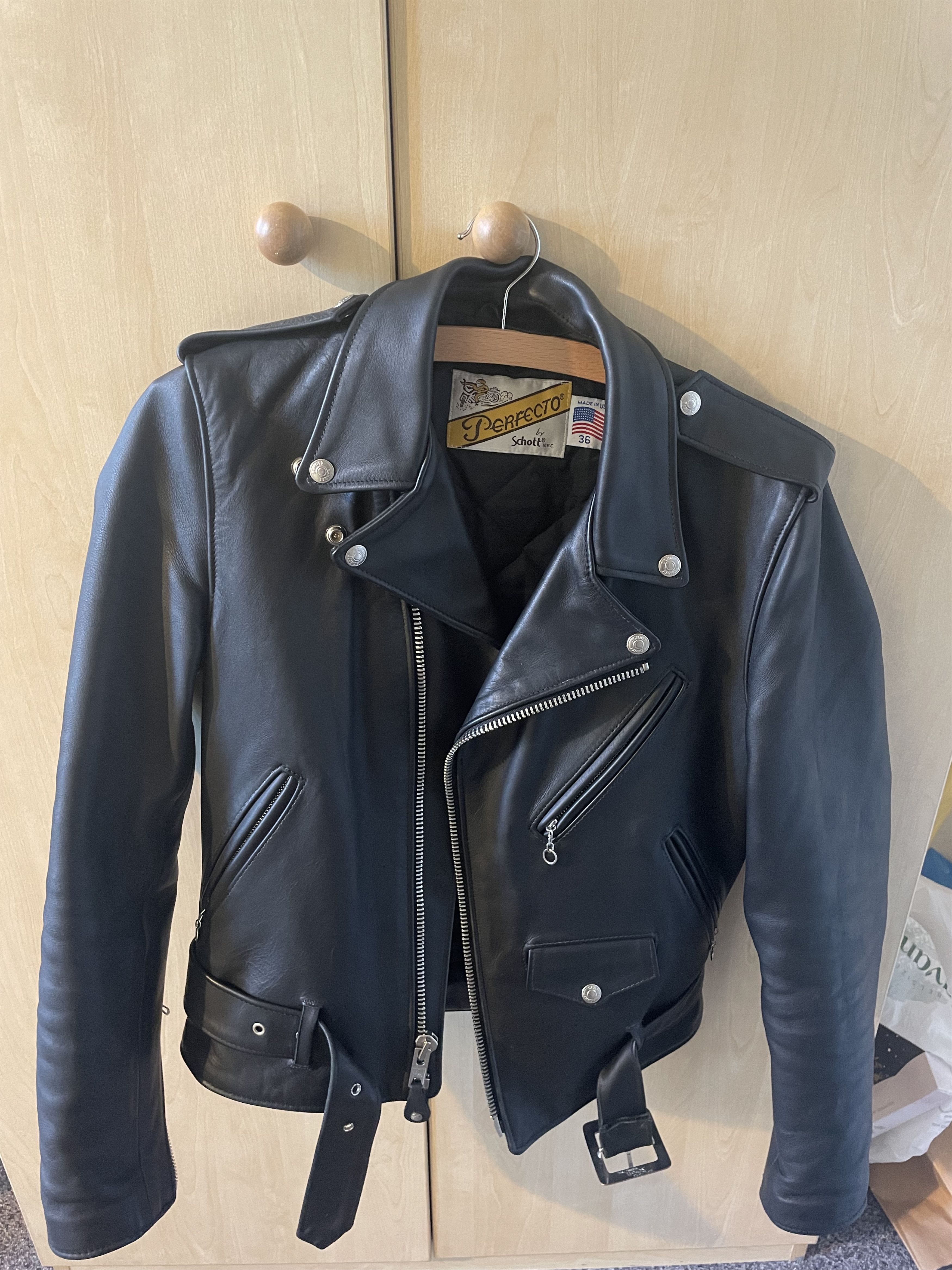 Schott Classic Perfecto® Leather Motorcycle Jacket 618 | Grailed