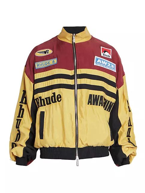 Rhude os11x0124 Rally Racing Jacket in Multicolor | Grailed