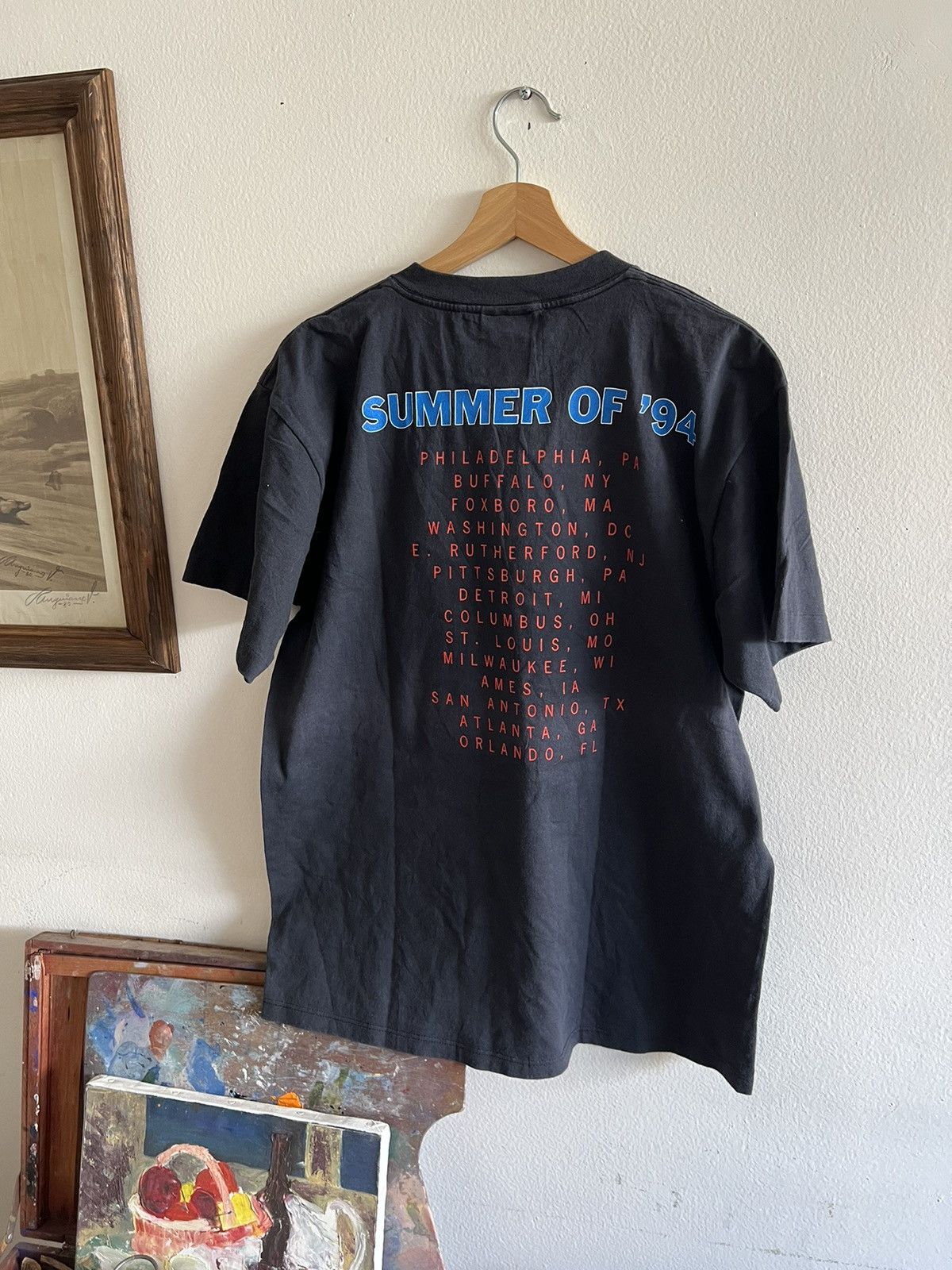 1990x Clothing × Band Tees × Vintage 1994 Elton John Billy Joel Summer ...