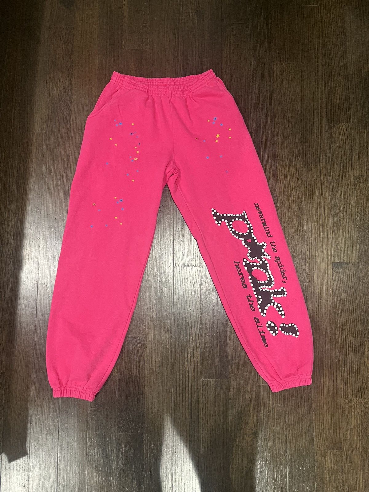 Spider Worldwide × Streetwear Pink Sp5der Sweatpants | Grailed