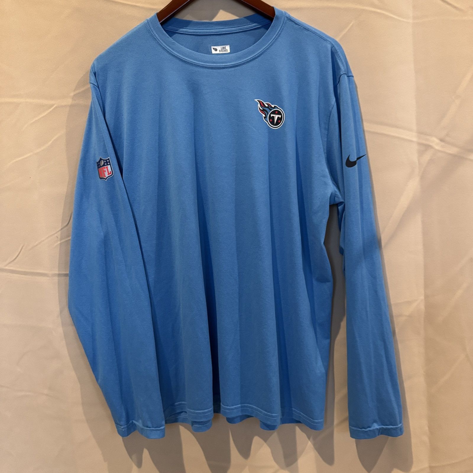 Nike Tennesee Titans Shirt Mens XL Blue NFL Dri Fit Nike | Grailed