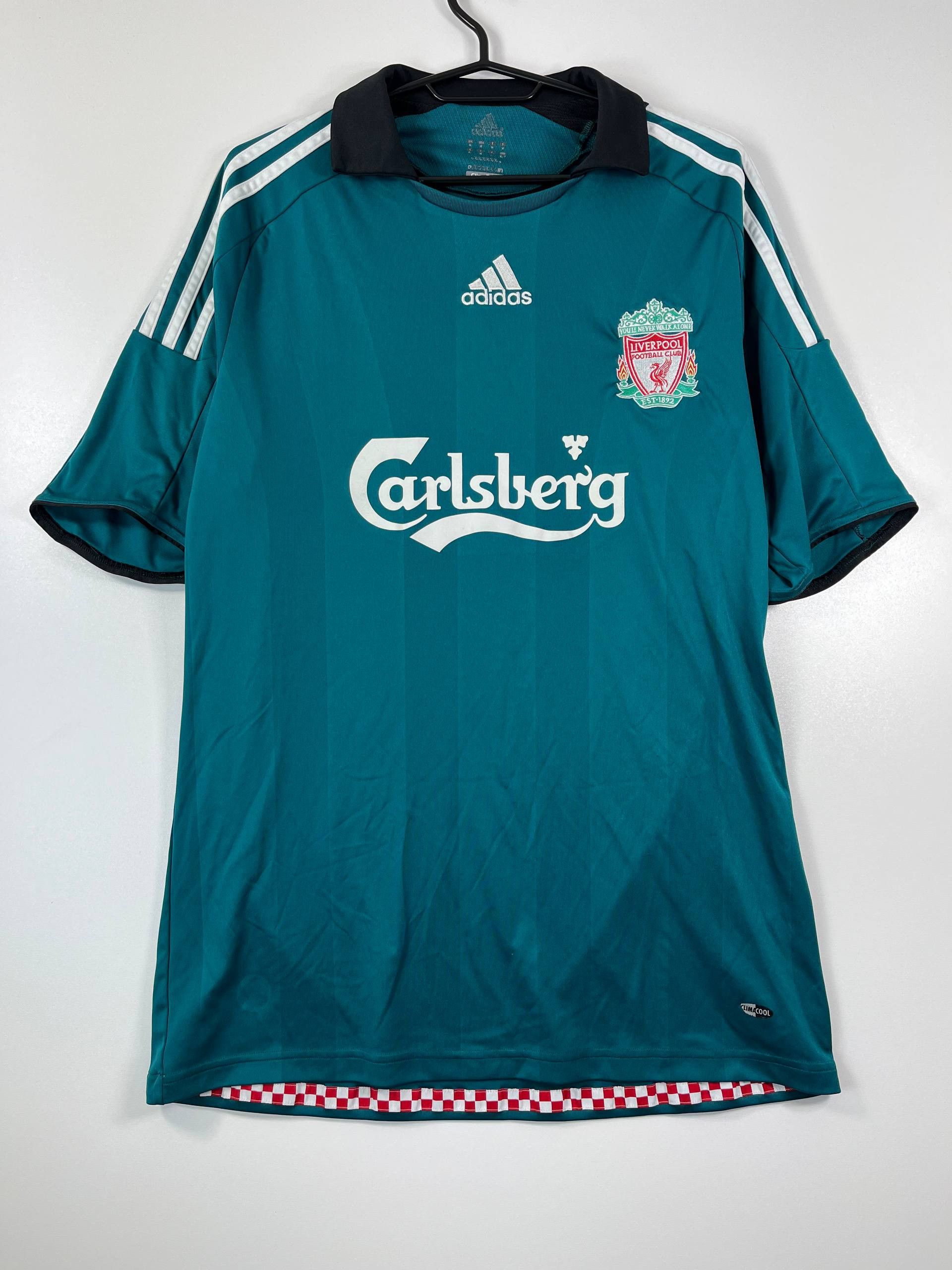 Adidas Liverpool 2008-09 Away Third Shirt Adidas 313164 Size M | Grailed