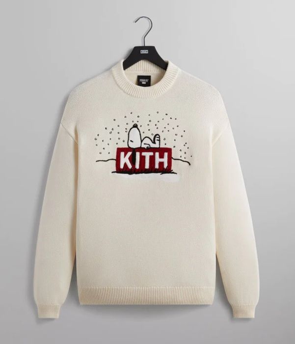 Kith Kith for Peanuts Snoopy Sweater | Grailed