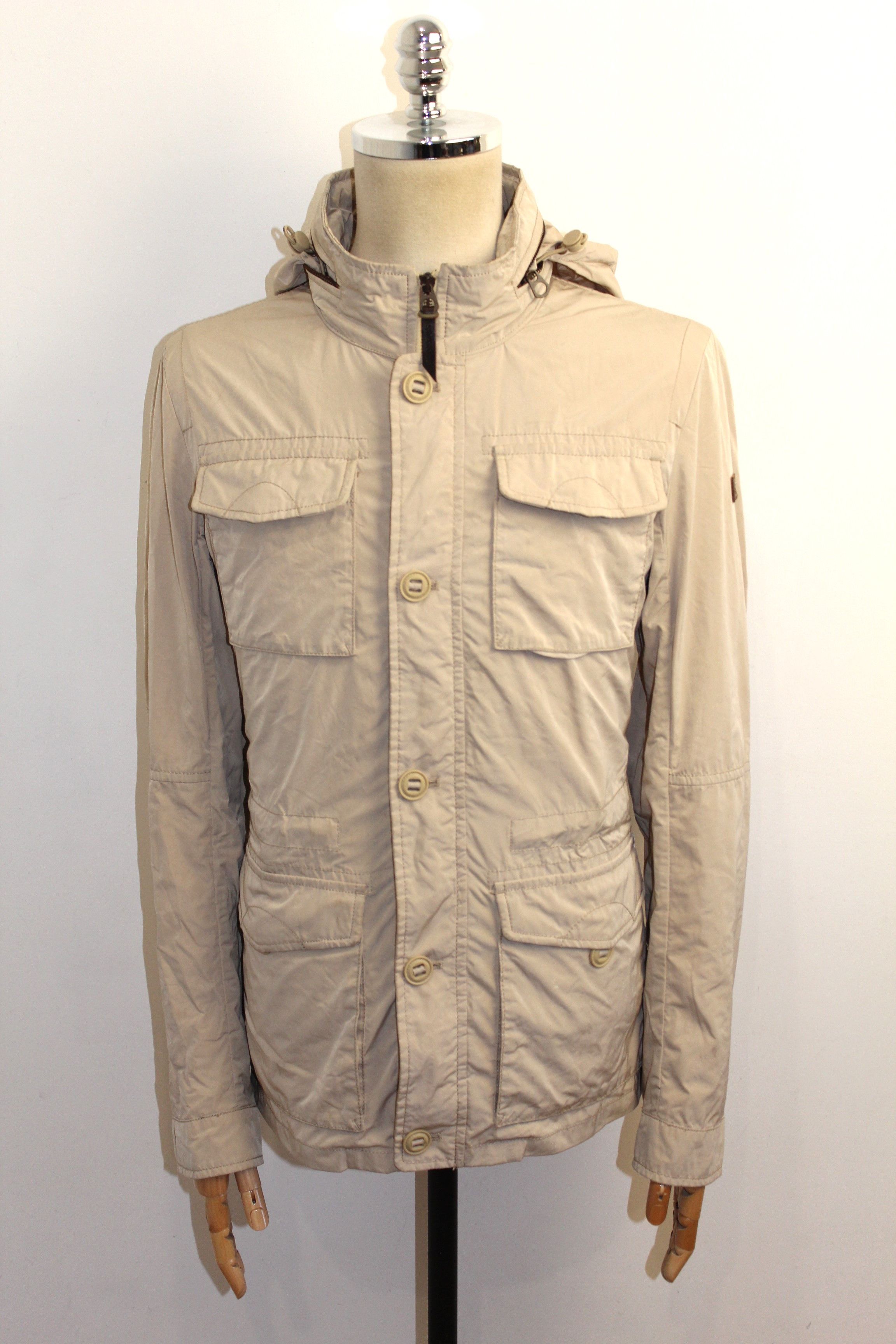Armani Men's Armani Jeans Gore-Tex Hooded Jacket Size 52 | Grailed