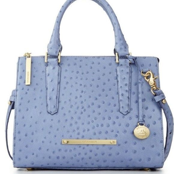 Brahmin Brahmin Anywhere Convertible Satchel Chambray Ostrich Emboss ... Brahmin Brahmin Anywhere Convertible Satchel Chambray Ostrich Emboss ...
