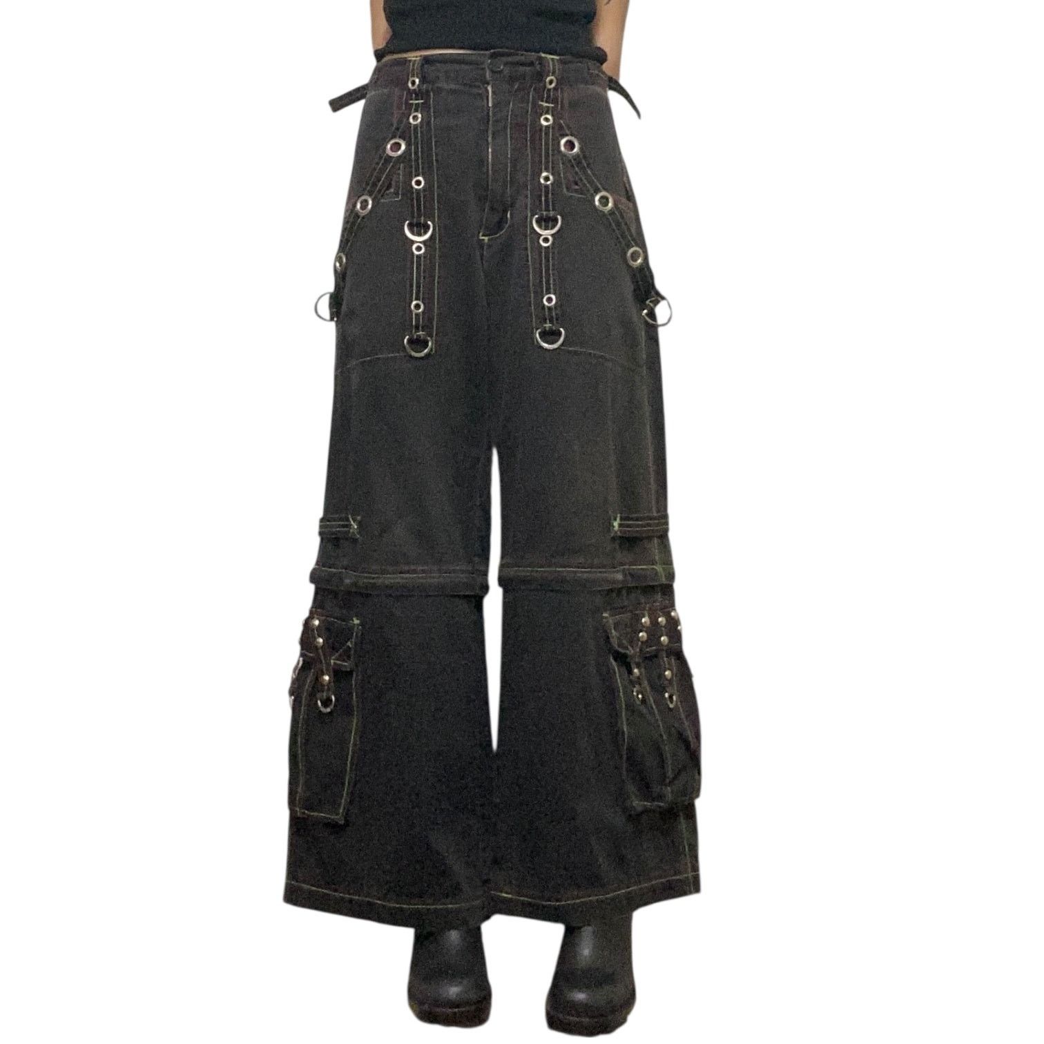 Tripp NYC Vintage Y2K RARE Tripp Nyc Baggy Mallgoth Rave Goth Emo Pant ...
