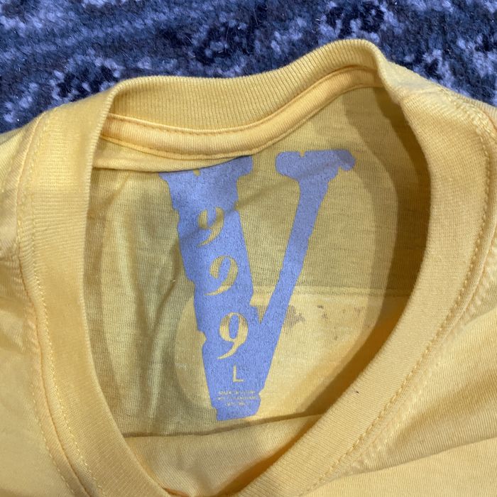 Vlone Vlone Juice World T-Shirt Inferno Yellow Large | Grailed