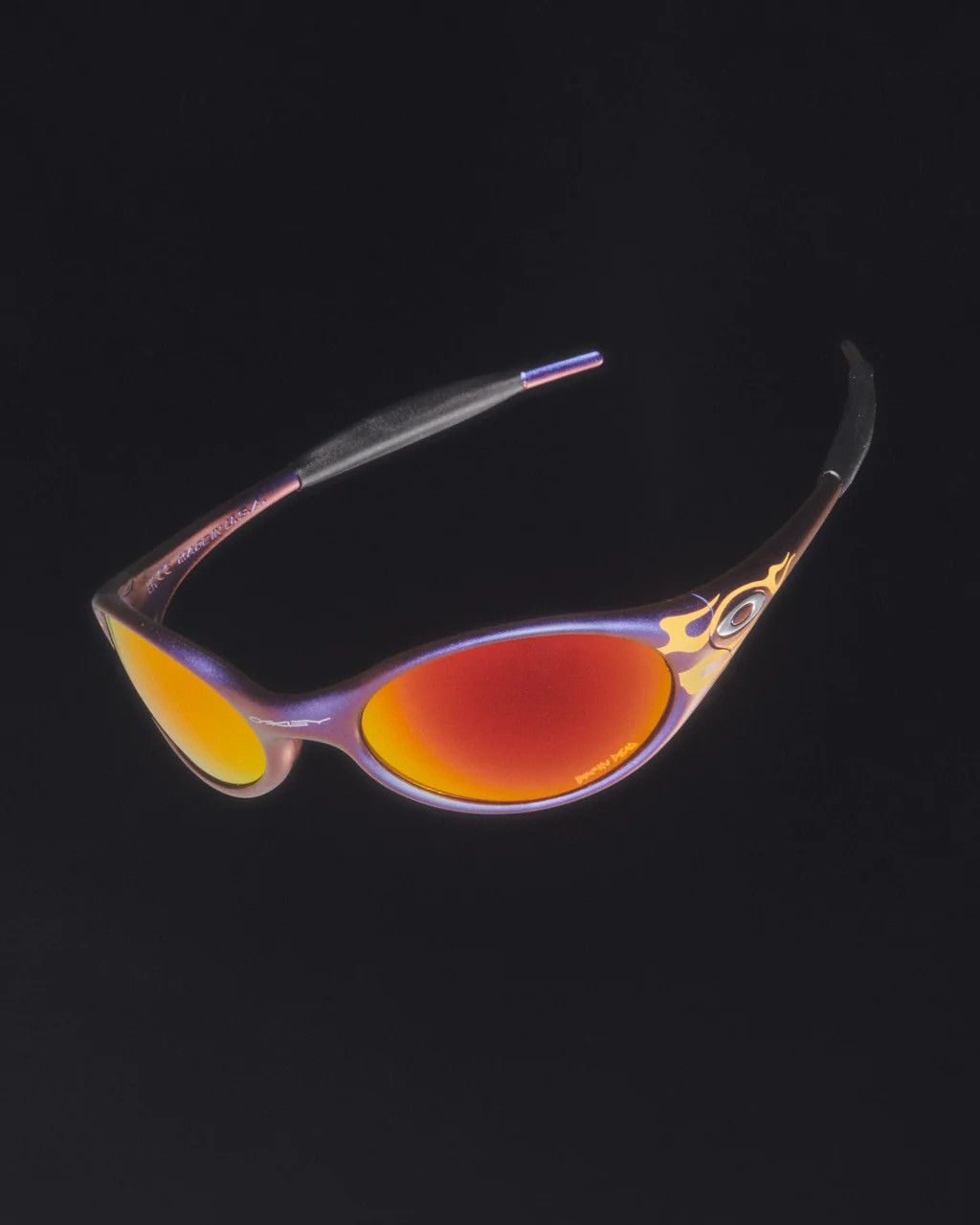 Brain Dead × Oakley Oakley x Brain Dead Eye Jacket Flames Sunglasses ...