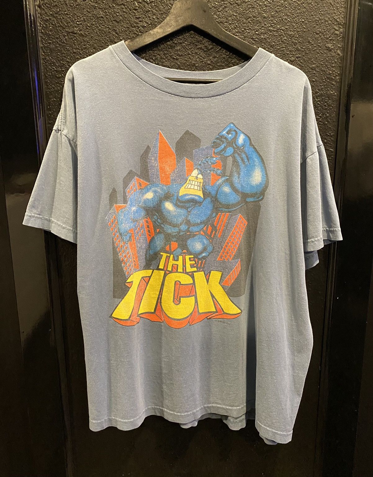 Cartoon Network × Vintage Vintage 1996 The Tick I Am Mighty Shirt | Grailed